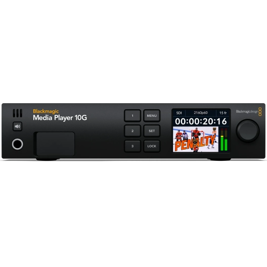 Blackmagic Media Player 10G | ABS אונליין ציוד צילום מקצועי