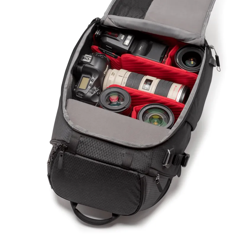תיק גב למצלמה 2022 Manfrotto PRO Light Frontloader Medium | ABS אונליין ...