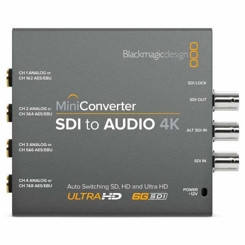 Mini Converter - SDI to Audio 4K | ABS אונליין ציוד צילום מקצועי